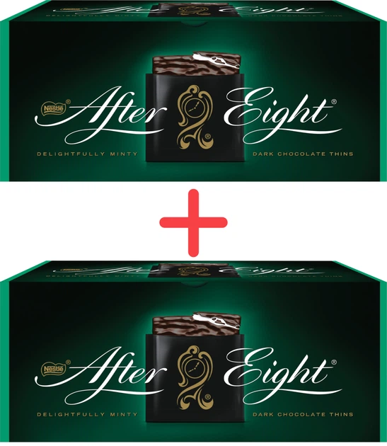 Упаковка цукерок Nestle After Eight Класичні 200 г х 2 шт ...