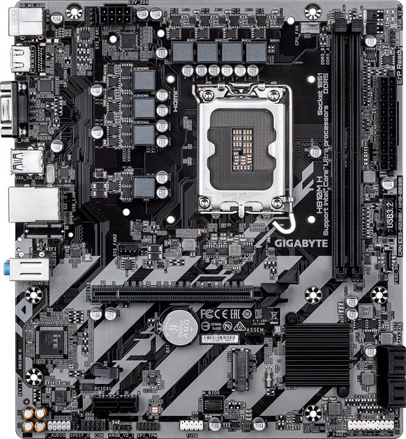 Материнская плата Gigabyte H810M H (s1851, Intel H810, PCI-Ex16) – фото ...