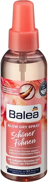 Спрей для сушіння волосся феном - Balea Blow Dry Spray 150ml (1024569 ...
