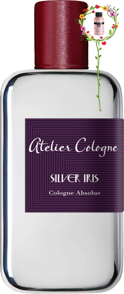 Одеколон ATELIER COLOGNE SILVER IRIS EDC REFILLABLE TRAVEL SPRAY 30ML ...