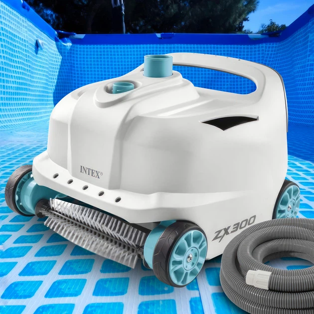 Автоматический донный очиститель дна и стен бассейнов Intex 28005 ZX300 ...