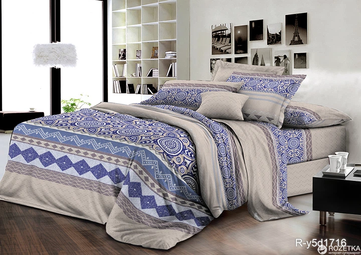 Комплект постельного белья Pretty Ранфорс R-1716 150х220 (2000000001318 ...