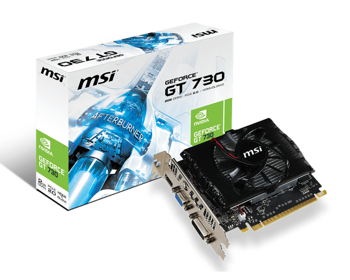 Відеокарта GeForce GT 730 2GB MSI (N730-2GD3V2) Б/В – фото, відгуки ...