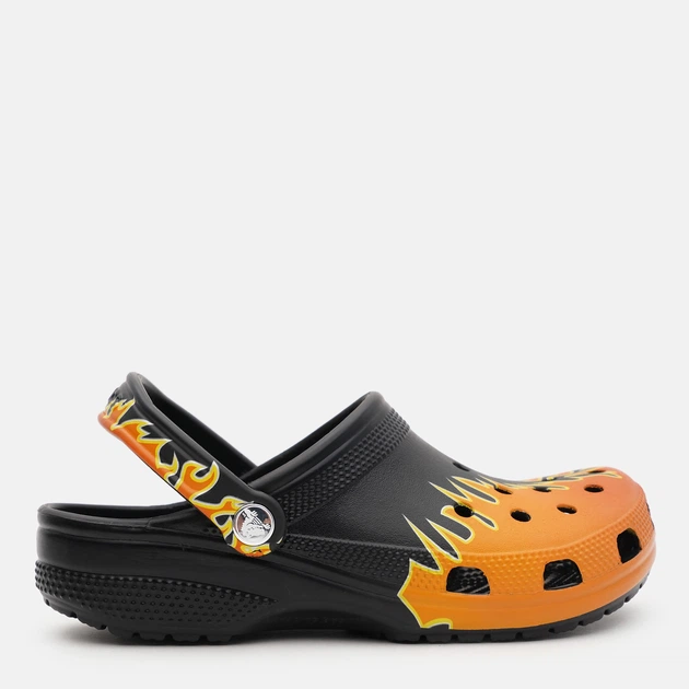 Жіночі крокси Crocs Classic Flames Clog Blk/Mlti 211004-0C4 36-37 (M4 ...