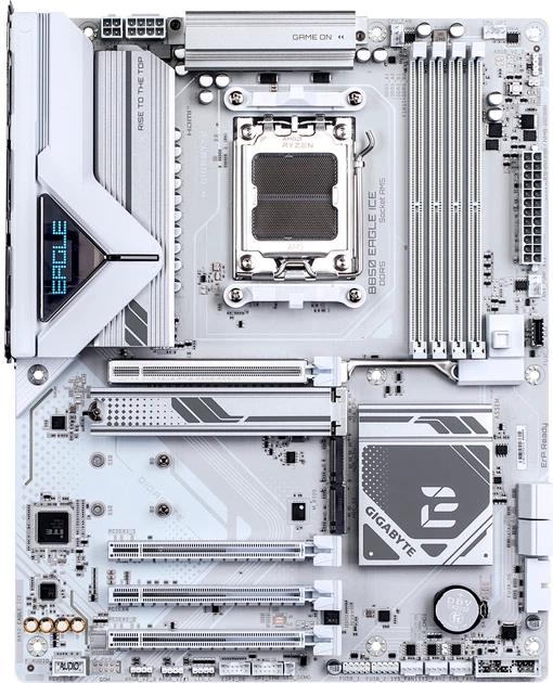 Материнська плата Gigabyte B850 EAGLE ICE (sAM5, AMD B850, PCI-Ex16 ...