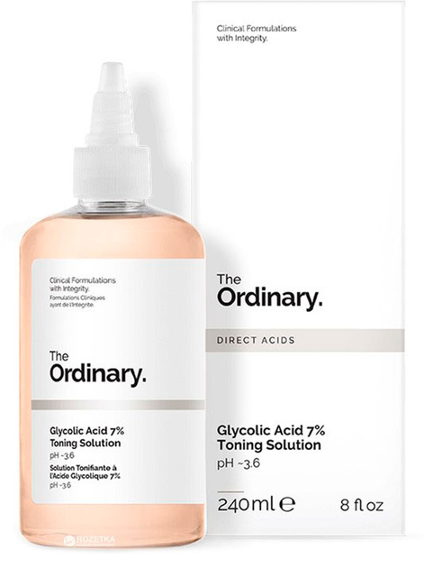 Обновляющий тоник с гликолевой кислотой The Ordinary Glycolic Acid 7% ...