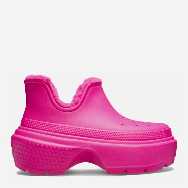 Жіночі зимові гумові чоботи низькі Crocs Stomp Lined Shorty Boot PCs ...