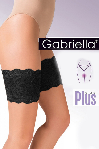 Ленты на бедра против натирания Gabriella Thigh Band Size Plus 5/6 Nero ...