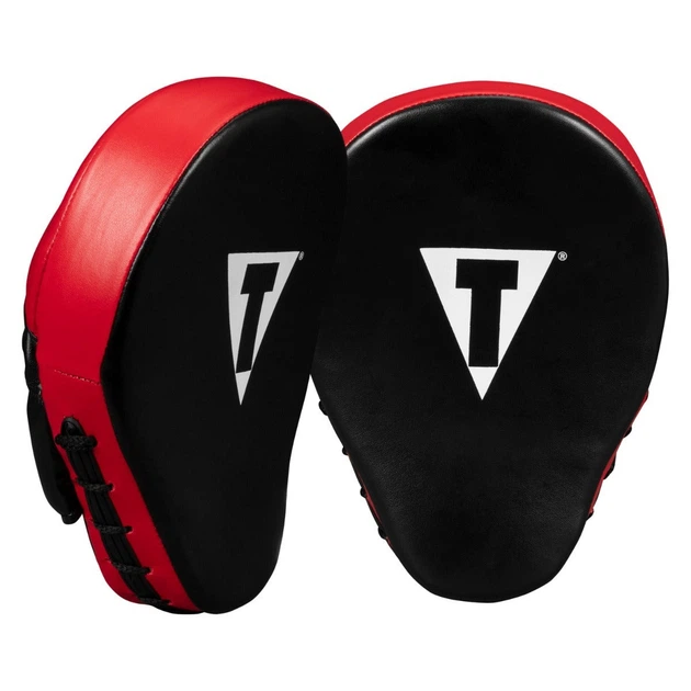 Лапи боксерські TITLE Classic Charge Punch Mitts Black/Red – фото ...