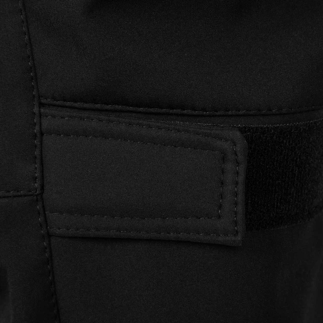 Штани зимові Vik-Tailor SoftShell Чорні, Black, 46 - Тактичне спорядження | Hunter