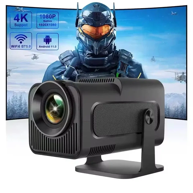 Портативний смарт Проектор MAGCUBIC HY320 PRO Full HD LED 4K Android 11 ...