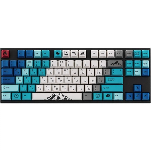 Ігрова клавіатура Varmilo APG87 Summit R1, 87 Key, C-TK Red, Led, USB ...