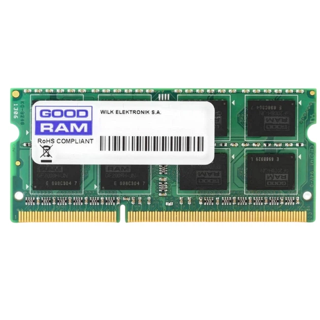 Оперативная память Goodram 8 GB SO-DIMM DDR3 1333 MHz (GR1333S364L9/8G) – фото, отзывы ...