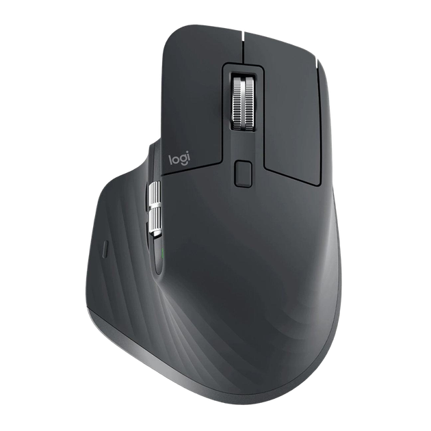 Миша бездротова Logitech MX Master 3S 8000 DPI (910-006559) чорна ...