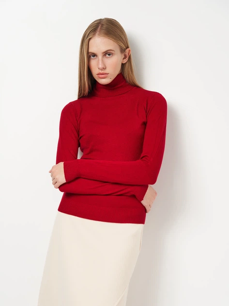 Гольф-водолазка женская Moni&Co 6872_борд.гол L-XL Бордовый (KAY2000001651865) – Брендовая ...