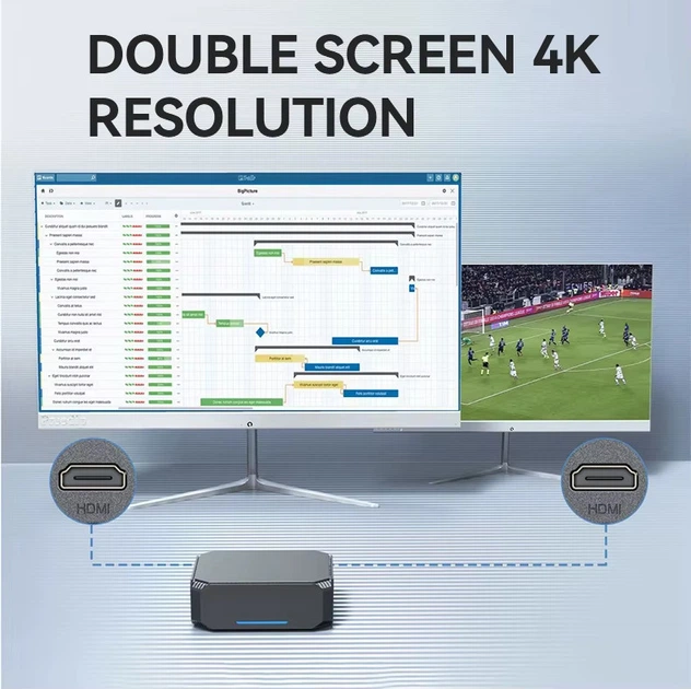 Сучасний продуктивний Міні ПК Firebat AK2 Plus, у максимальній ...