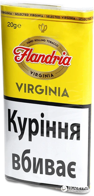 Сигаретный табак Flandria Virginia 20 г (5411786065308) – фото, отзывы ...