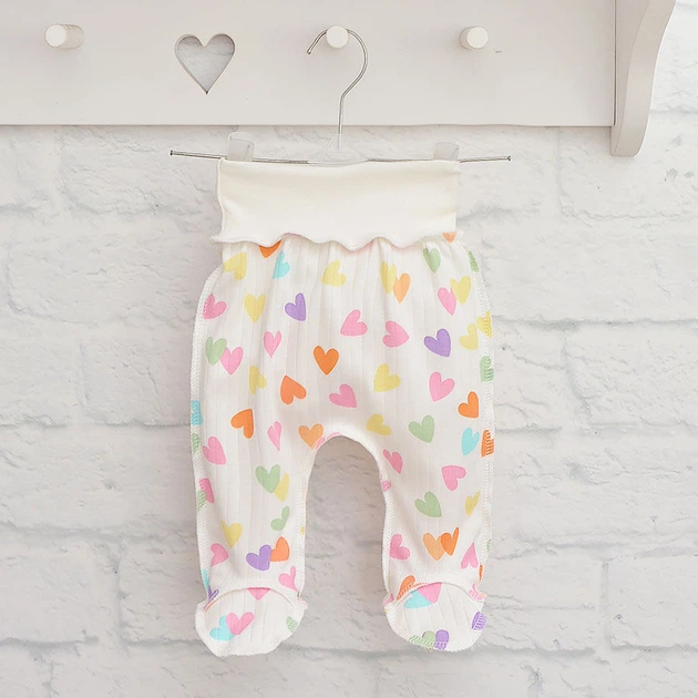 Повзуні Серце молочний інтерлок Blanka 62 56-62 см. (14372) – Брендовий одяг | ROZETKA