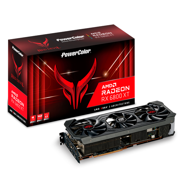 Відеокарта PowerColor Radeon RX 6800 XT 16 GB Red Devil – фото, отзывы ...