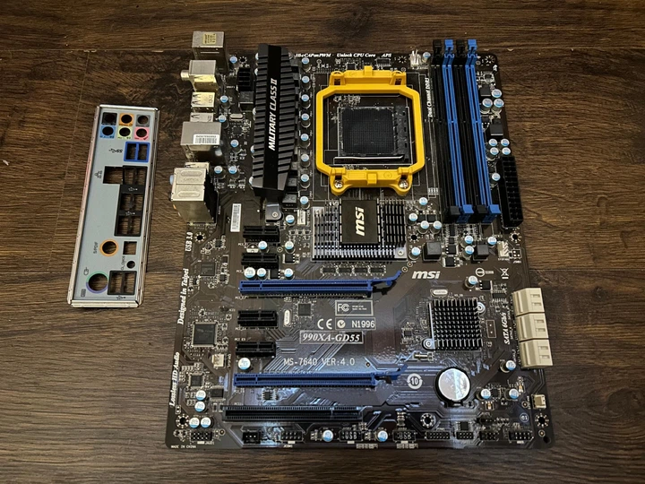 Материнська плата MSI 990XA-GD55 (Socket AM3+, AMD 990X) Б/У – фото ...