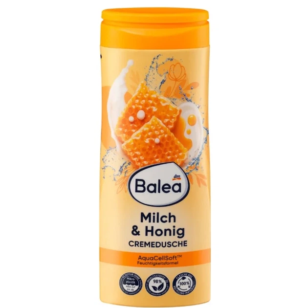 Крем-гель для душу Balea із запахом молока та меду, 300 мл – купити ...