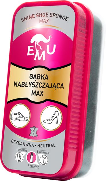 Губка для чищення взуття EMU MAX Безбарвна (EMU0016) – Оригінальне ...