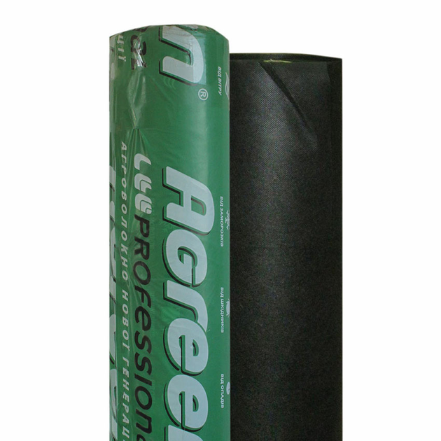 Агроволокно черное "Agreen", плотность: 50 г/м.кв, 1,6 х 10 м - Украина ...