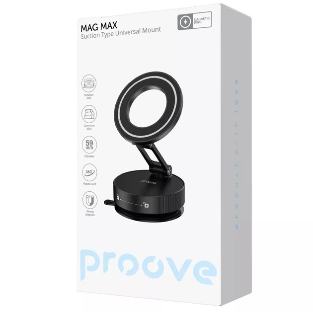 Тримач автомобільний на вакуумній присосці mag max sutction type ...