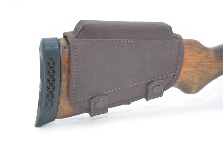 Чехол на приклад Ретро с повышением 2 см кожа коричневый 10220/2 (11002BEA8FAF) - Аксессуары и ...