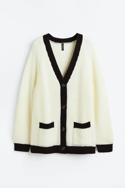 Жіночий кардиган H&M 207932-4 2XS(160/76) молочний (2079320001 ...