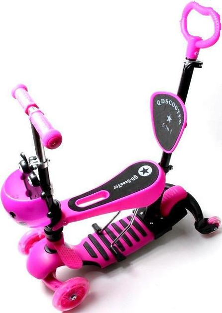 Самокат Scooter "Божья коровка" 4in1 Pink (4-х колесный) – низкие цены ...