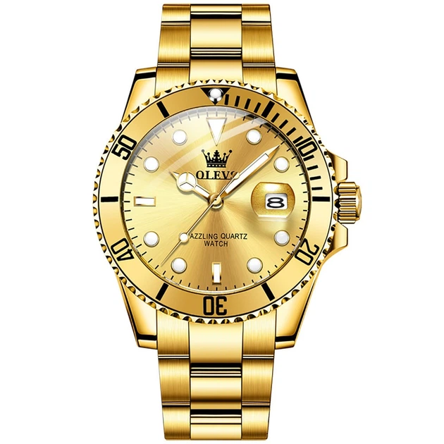 Годинник наручний Olevs 5885 Gold – купити онлайн на ROZETKA
