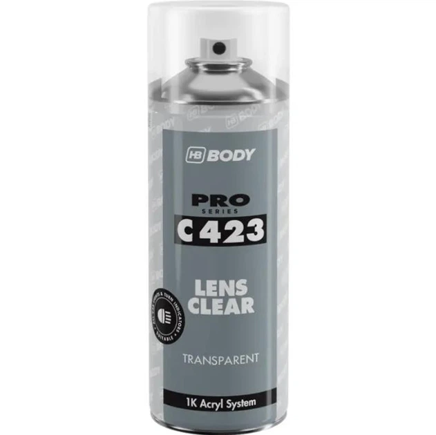 Лак для відновлення фар HB Body Spray Lenc Clear 400 мл – фото, відгуки ...