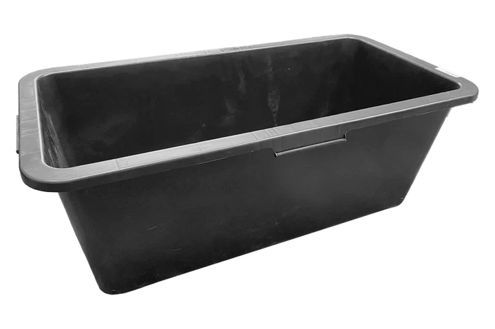 Таз будівельний прямокутний 90 л MaxiLex ЕКО для будівництва та ремонту ...