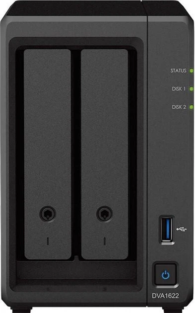 Мережевий накопичувач Synology DVA1622 – фото, відгуки, характеристики ...