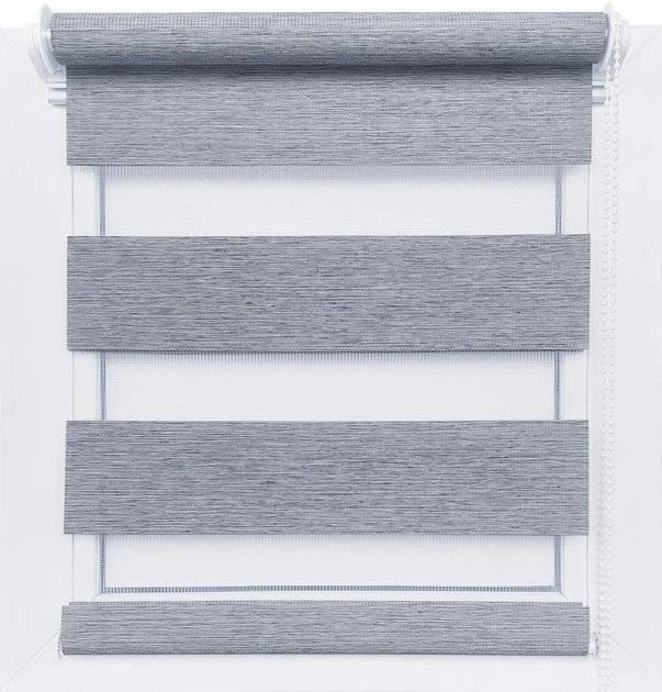 Ролета Bigimot День-ніч 47.5*130см Сірий текстурний – купити онлайн на ...