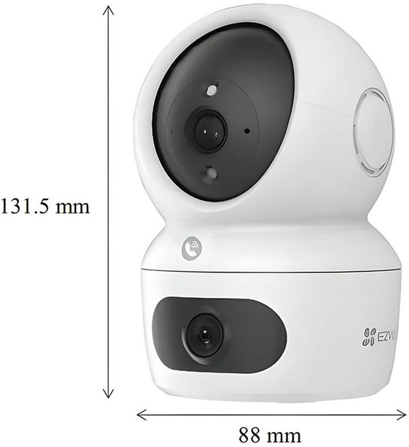 IP-камера Ezviz H7C 2K+ White (CS-H7C) – фото, відгуки, характеристики ...