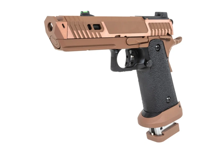 Страйкбольний пістолет SRC Sahara Viper DUAL POWER pistol with CO2 magazine Flat Dark Earth ...
