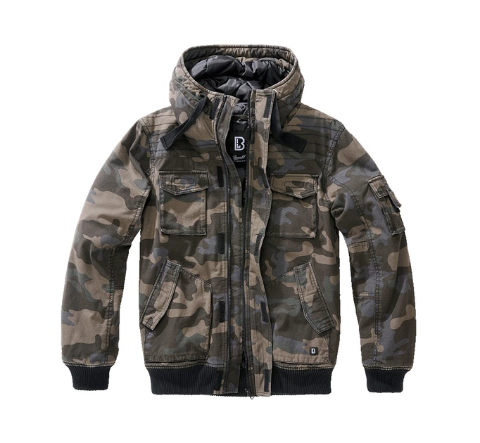 Куртка Brandit Bronx Jacket Darkcamo (XL) – Брендовий одяг | ROZETKA