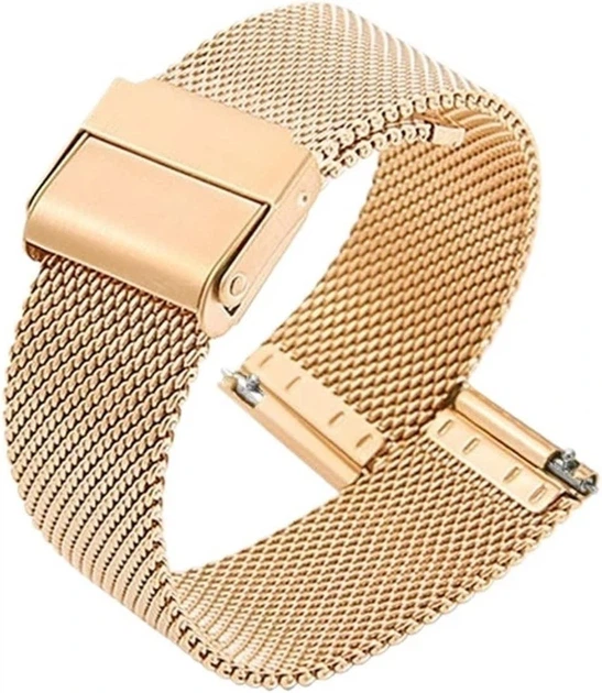 Ремінець Besta Ремінець міланське плетіння золотий розмір 16 – купити онлайн на ROZETKA