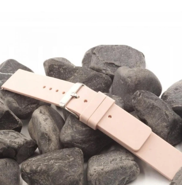 Ремінець Besta Ремінець каучуковий пудровий розмір 22 – купити онлайн на ROZETKA