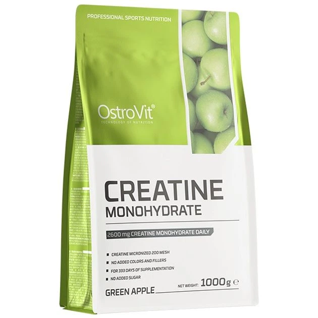Креатин Ostrovit Creatine 1000g (Green Apple) – фото, відгуки ...