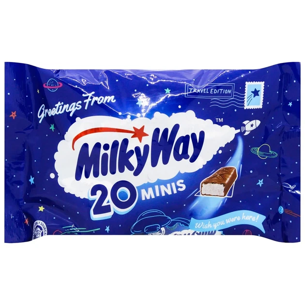 Батончики Milky Way Minis 20 шт 333 г – купить в Украине - ROZETKA ...