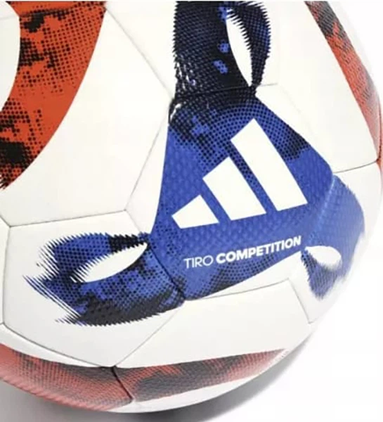 М'яч футбольний Adidas TIRO COM HT2426 4 Білий, синій, червоний (4065432812948) – фото, відгуки ...