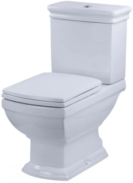 Унітаз-компакт DEVIT Retro 3010127 з бачком і сидінням дюропласт Soft Close – фото, відгуки ...