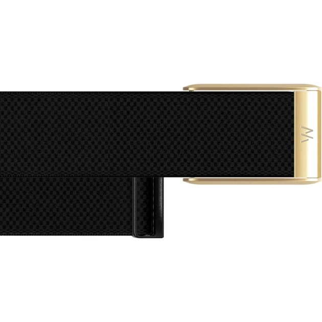 Фітнес-браслет Whoop MG SuperKnit Luxe Obsidian with Gold + підписка Life на 12 місяців [152936 ...