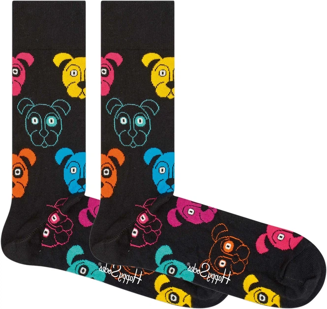Носки мужские хлопковые Happy Socks Dog Sock DOG01-9001 41-46 р ...