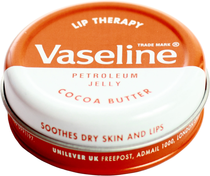 Бальзам для губ Vaseline Масло какао 20 г (8718114642871) – в интернет ...