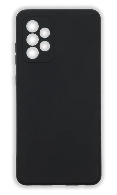Чохол Molan Silicone для Samsung A72 SM-A725F/A72 SM-A726F Black – фото ...