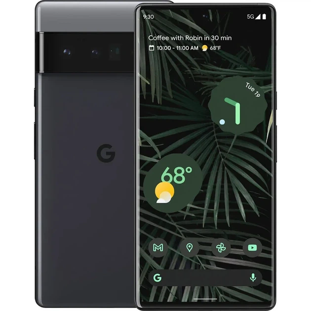 Мобільний телефон Google Pixel 6 Pro 256GB Stormy Black (2477197825 ...
